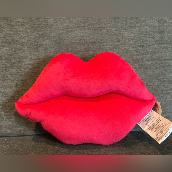 Target | Accents | Target Bullseye Playground Lips Pillow | Poshmark